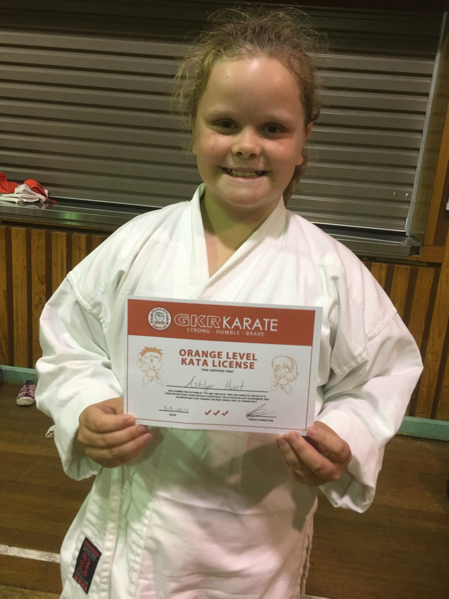 GKR Stories - Ashlyn Hunt | GKR Karate